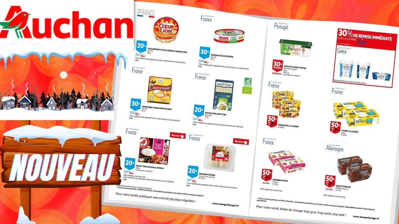 catalogue AUCHAN du 28 février au 13 mars 2023 📢 Arrivage - FRANCE ...
