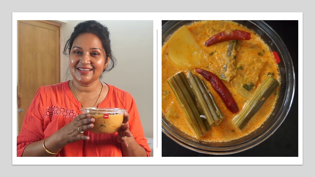 ANDHRA COOKING | MUNAKAYYA KOBBARIPAALU | DEVI REDDY - YouTube