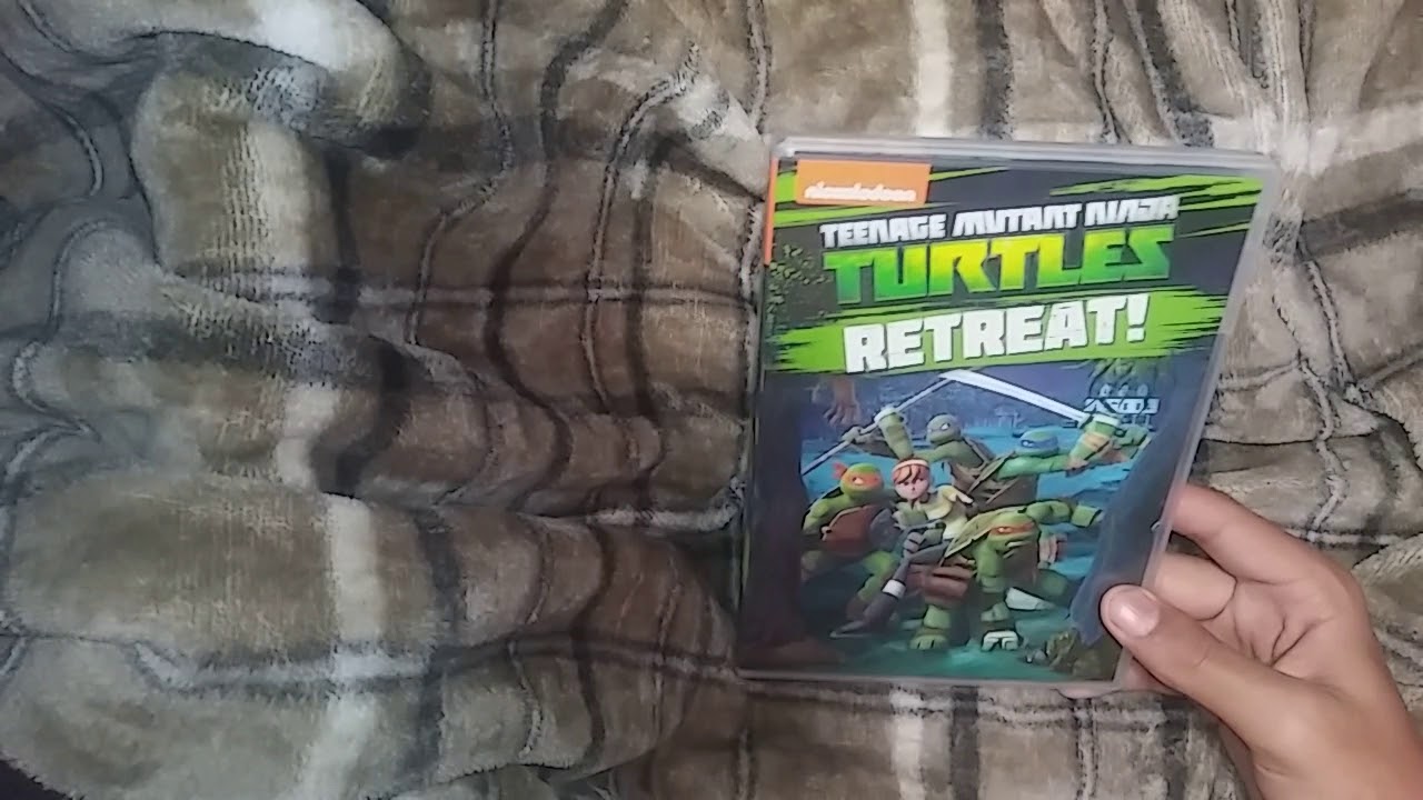 Teenage Mutant Ninja Turtles 2012 Retreat - DVD unboxing - YouTube
