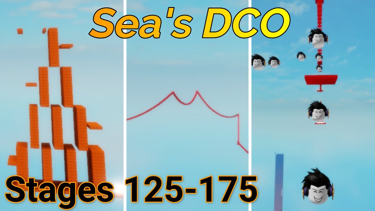 Sea's Difficulty Chart Obby: Very Hard and Difficult (Stages 125-175 ...