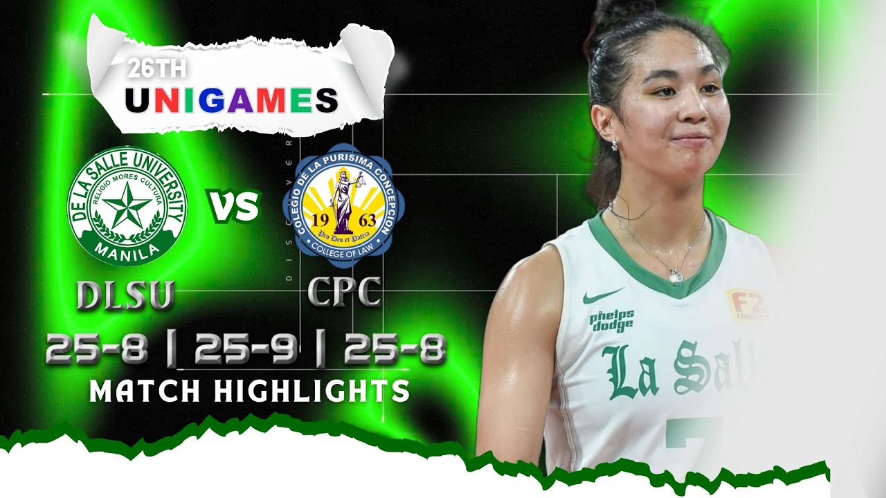 DLSU-M vs CPC GAME HIGHLIGHTS | UNIGAMES 2025 - YouTube