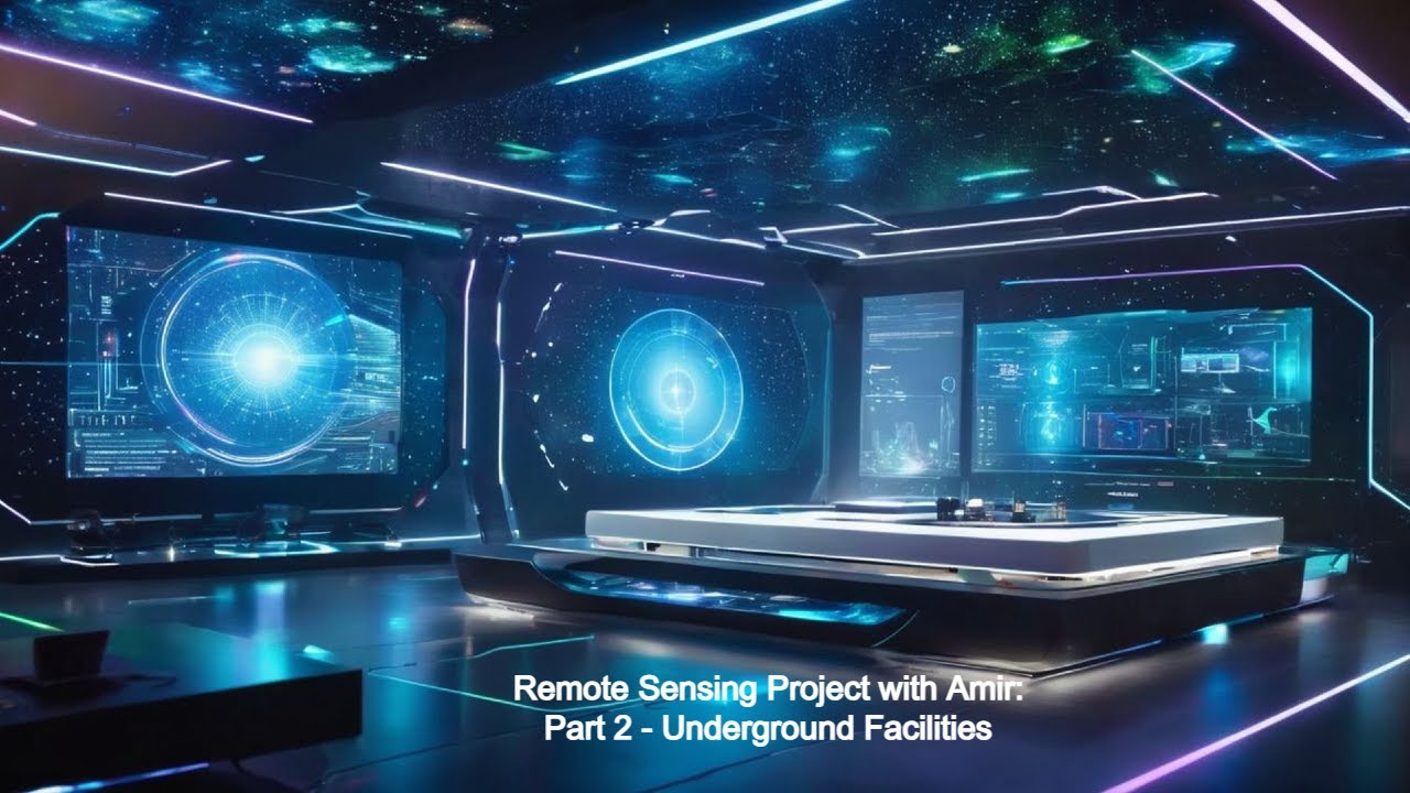 Remote Sensing Project with Amir Part 2 Underground Facilities - YouTube