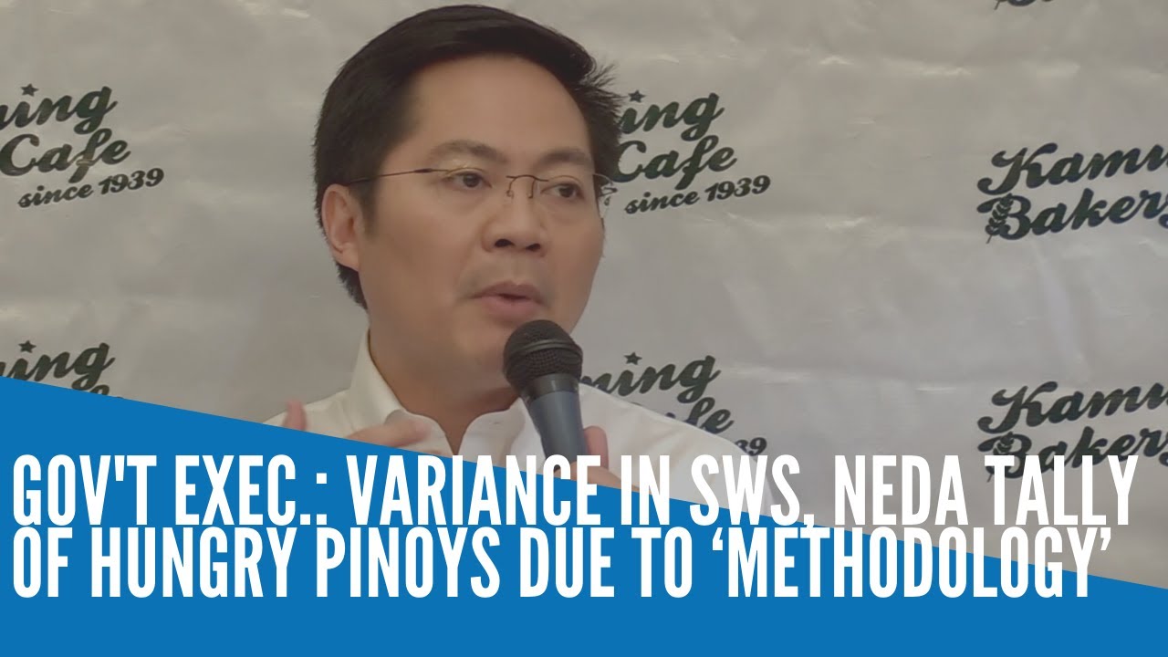 Contrast in SWS, Neda data on food-poor Filipinos due to methodology ...