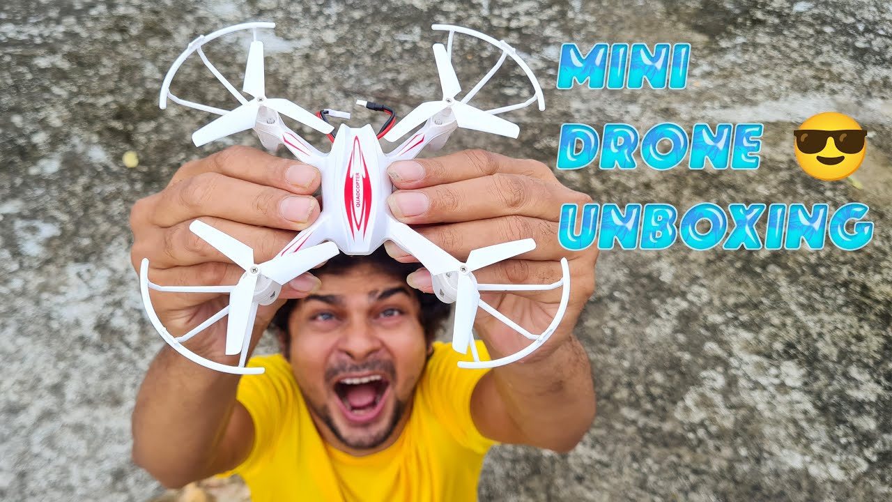 HX-750 2.4GHz Remote Control Drone Unboxing /Best Budget Drone /Mini ...