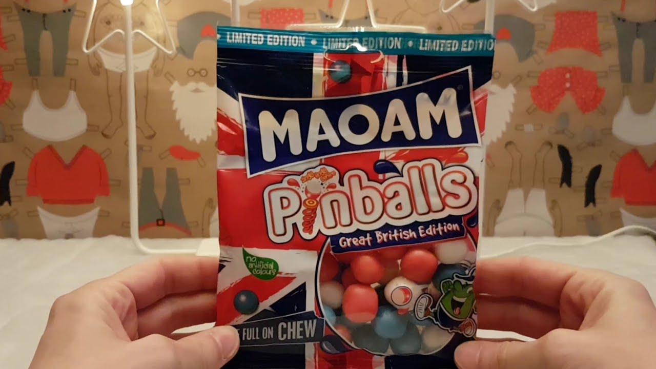 Maoam Pinballs Great British Edition - Random Reviews - YouTube