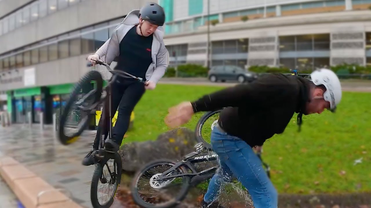 STREET TRIALS TRICK CHALLENGE WITH FRIENDS! - YouTube