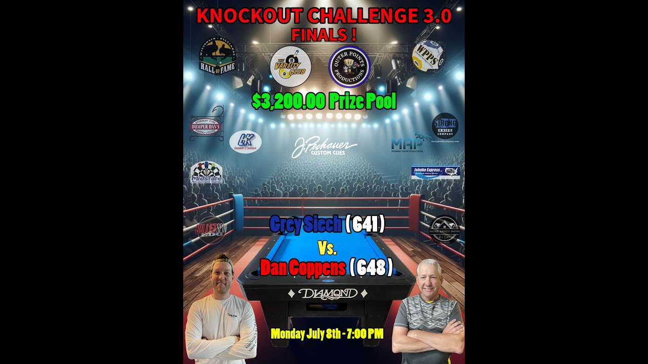 KO 3.0 FINALS ! Dan Coppens Vs. Grey Siech - YouTube