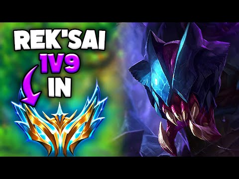 Challenger Guide on How to Carry with Rek'sai and 1v9 - Season 14 ...