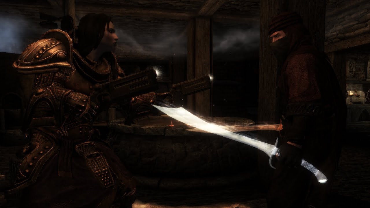 Dovah Defense- Shehai Spirit Sword and Tonal Thu'um Cannon (TES 5 Mod ...