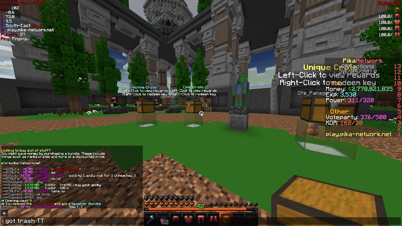 [Pika Network] | OP Factions | Opening Keys #1 - YouTube