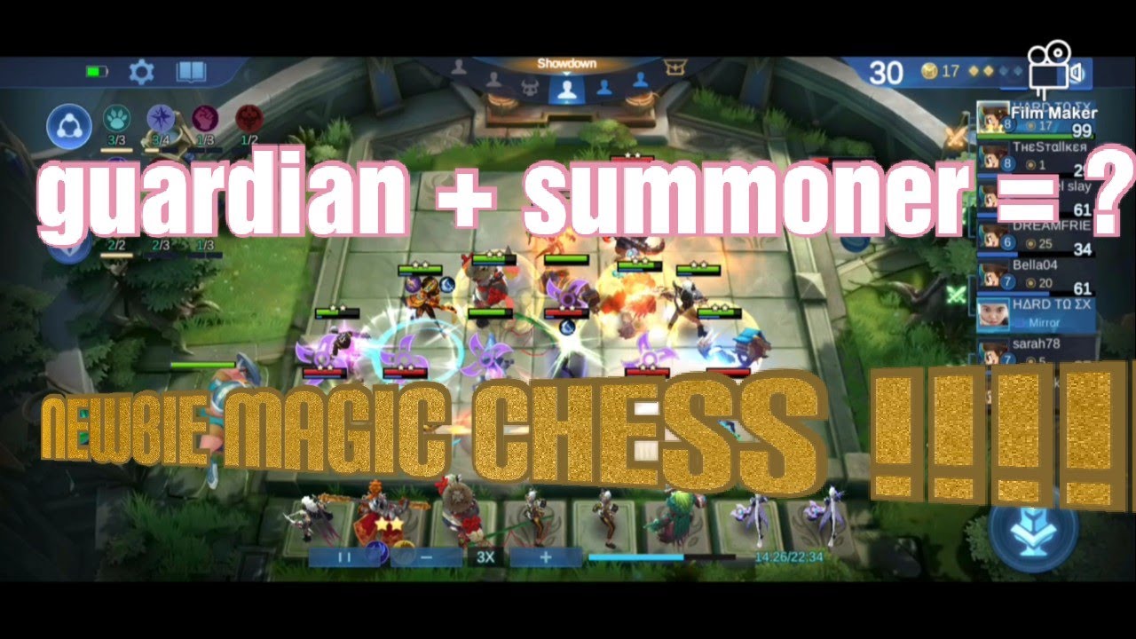 Magic chess mobile legend - YouTube