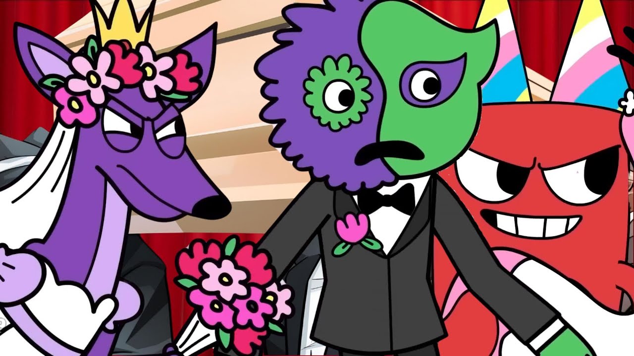 JESTER BITTERGIGGLE UGLY STORY｜Garten of Banban Animation｜Coffin Dance ...