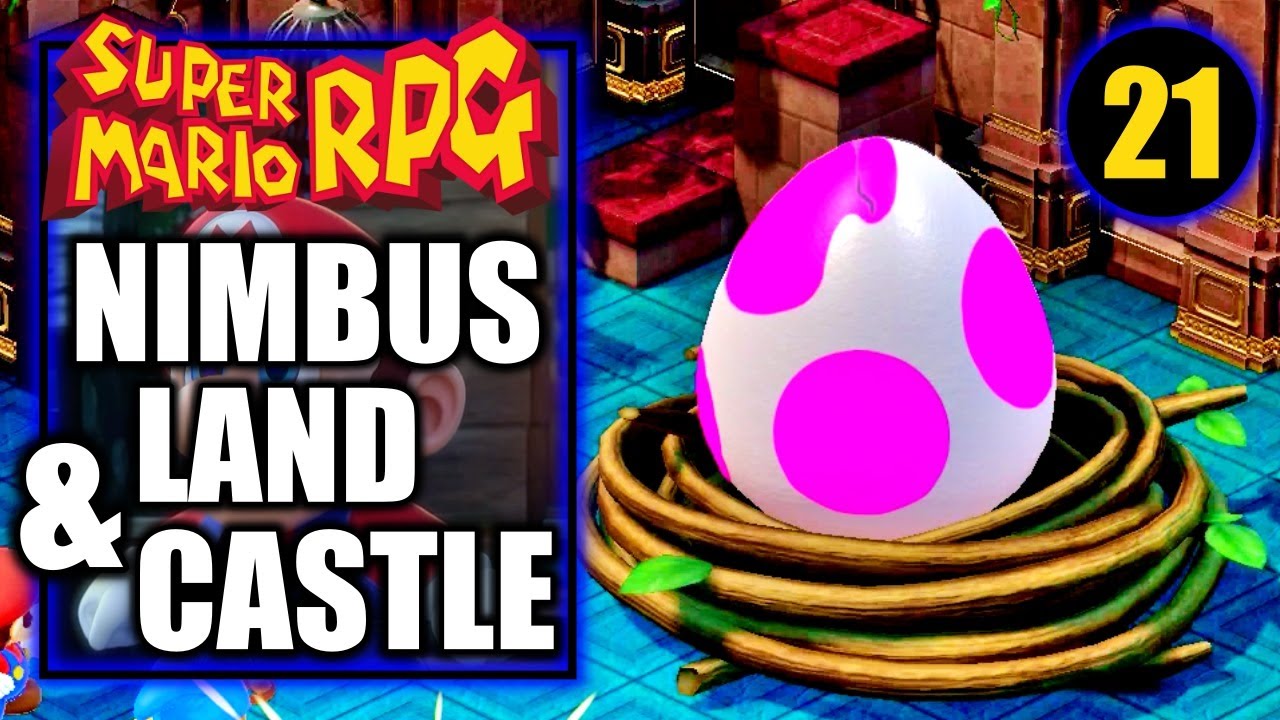 Super Mario RPG - Nimbus Land & Castle - Gameplay Walkthrough Part 21 ...