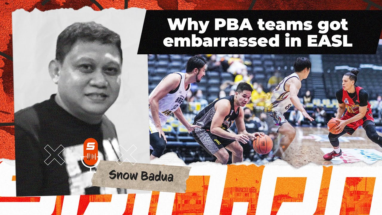 Why PBA teams got embarrassed in EASL | Spin.ph - YouTube