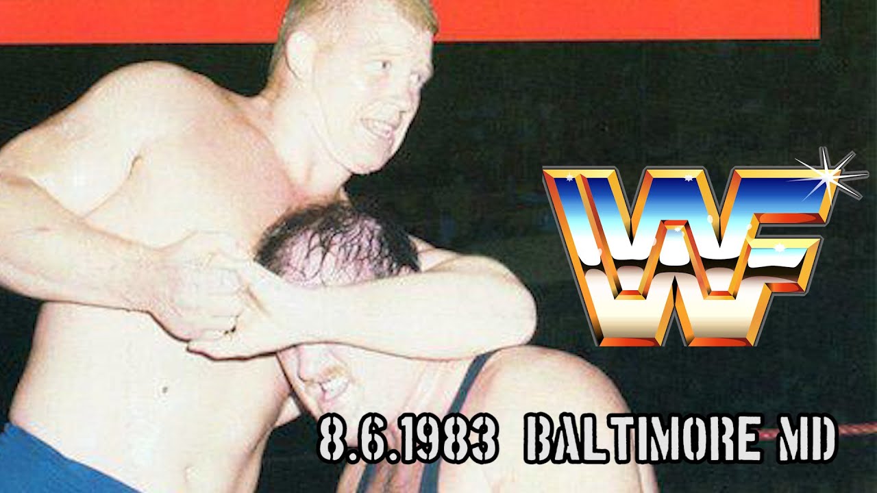 WWF Baltimore, MD : August 6th, 1983 Results (Bob Backlund vs Sgt ...