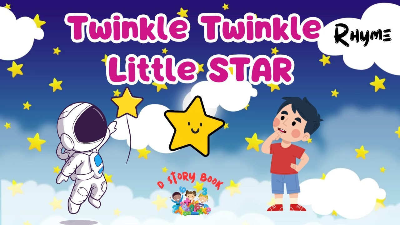 TWINKLE TWINKLE Little Star RHYME #nurseryrhymes #kidslearning # ...