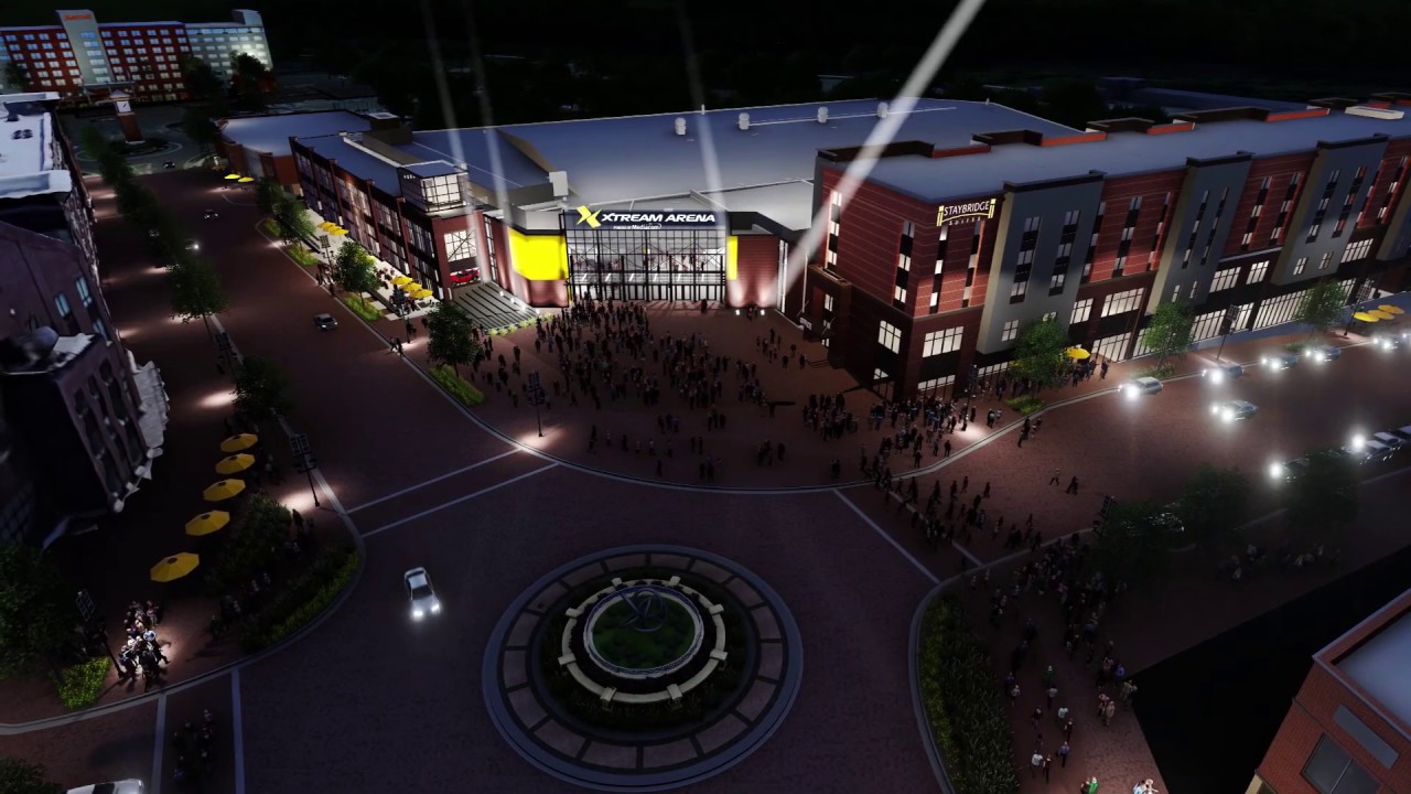 Xtream Arena Flythrough - YouTube