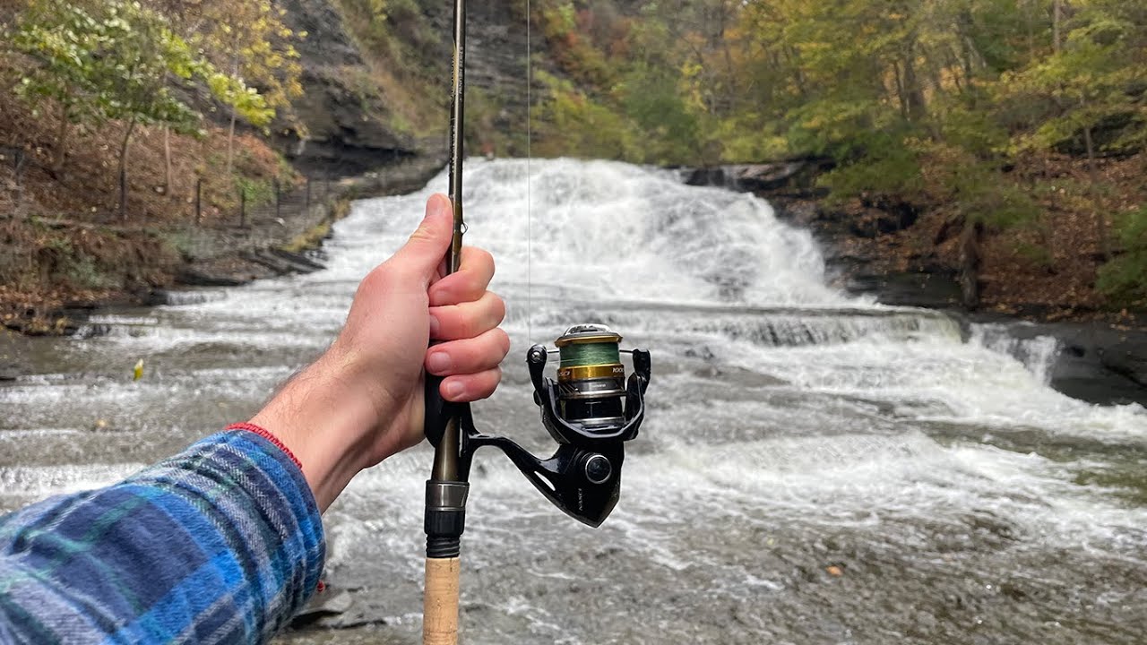 Scenic Finger Lakes Tributary Fishing - Searching For Lake Run Trout ...