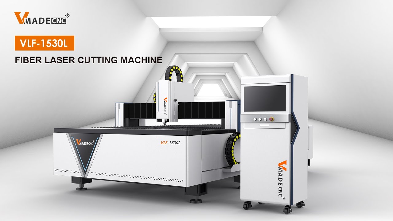 VLF-1530L FIBER LASER CUTTING MACHINE - YouTube