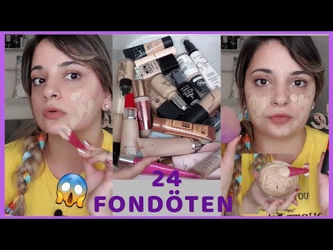 TÜM FONDÖTENLERİMİ KARIŞTIRDIM ! 24 FONDÖTEN ! | İinanılmaz oldu 😱