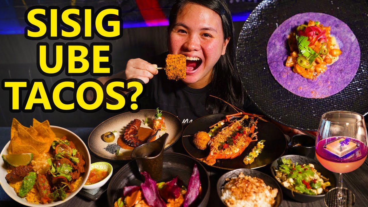 Filipino-Owned Latin American Restaurant in Singapore! BEST SISIG TACOS ...