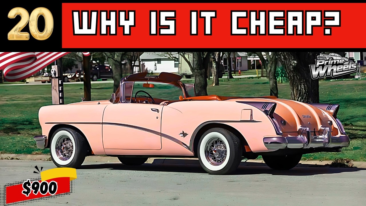 20 cheap classic cars for sale - YouTube