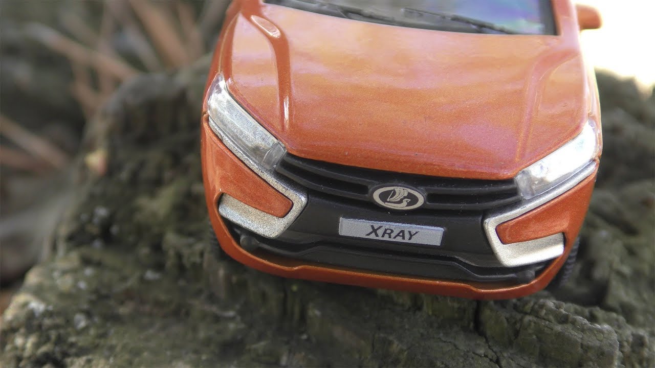 Unboxing Lada Xray Scale Model Car - YouTube