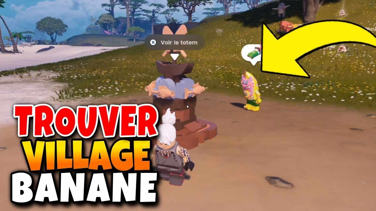 Où Trouver le VILLAGE BANANE sur Lego Fortnite Emplacement Banane et ...