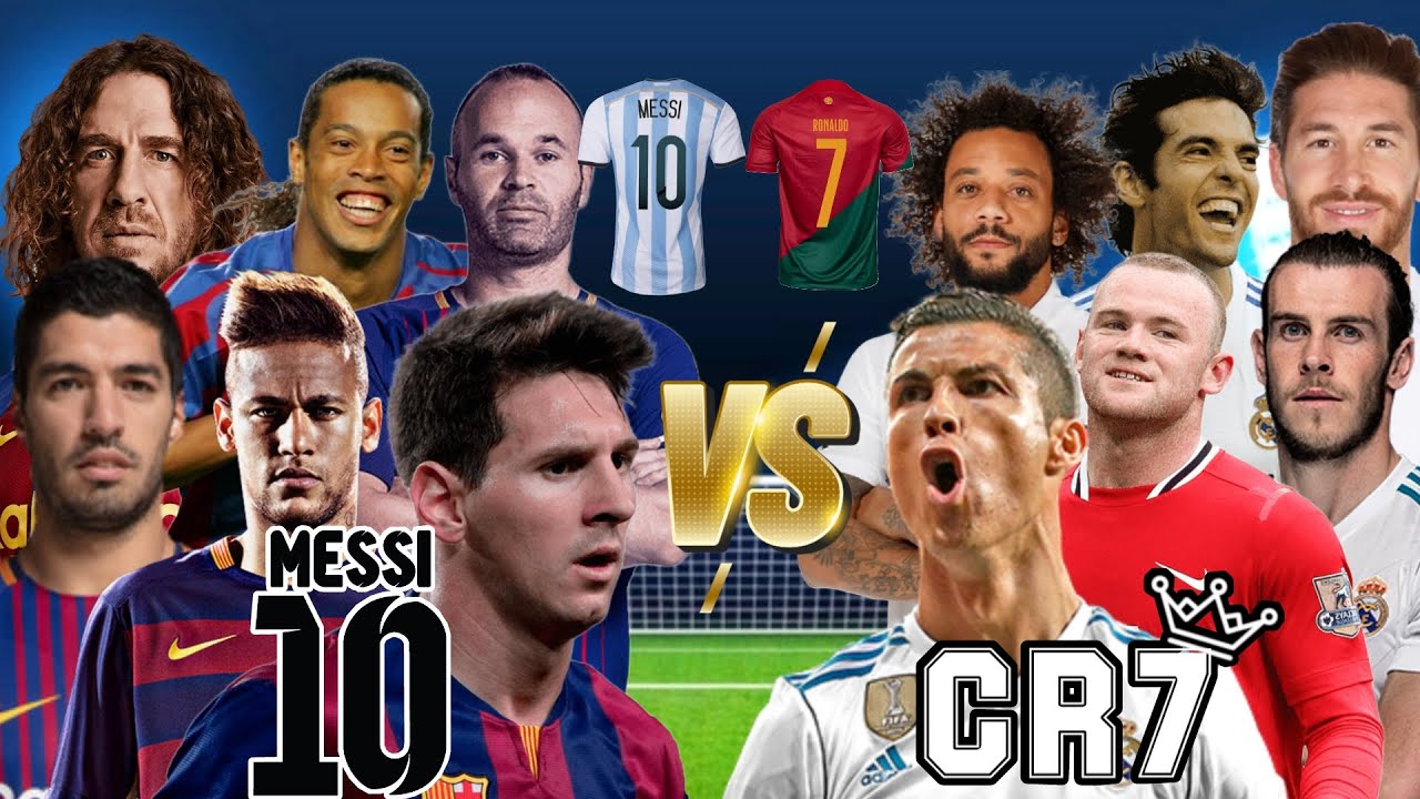 Messi Best Team VS Ronaldo Best Team 😮🔥ULTİMATE Comparison 💪 - YouTube