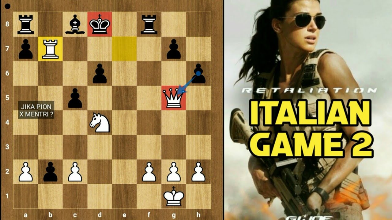 TOP 3 Jebakan catur mematikan - Pembukaan Catur ITALIAN GAME (part 2 ...