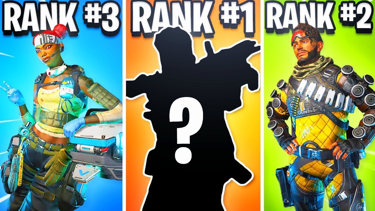 3 BEST LEGENDS to WIN MORE GAMES Apex Legends - BEST LEGEND Apex ...