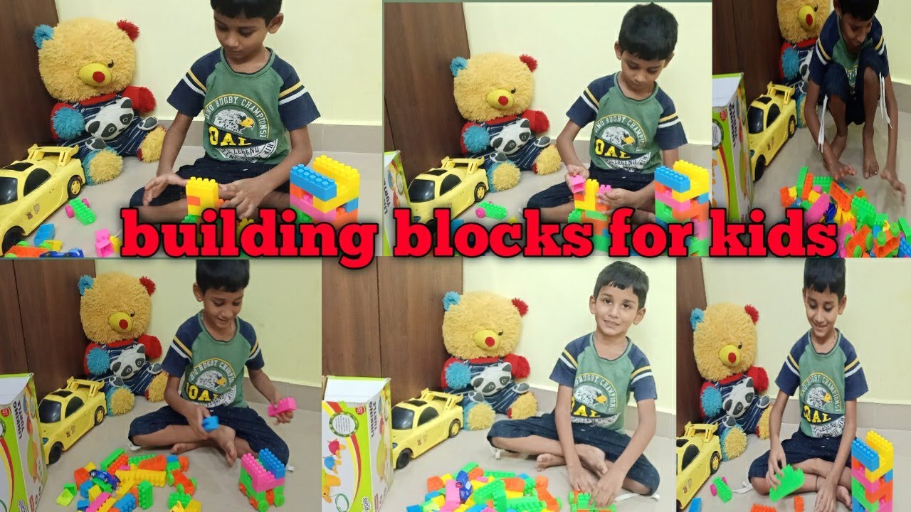 Building Blocks for kids || Blocks Building Games for kids ||Blocks for ...