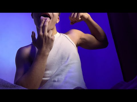 ASMR ROLEPLAY: BOYFRIEND SPIT PAINTING YOU