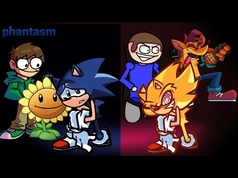 [FNF] Phantasm but every turn a different character sings - YouTube