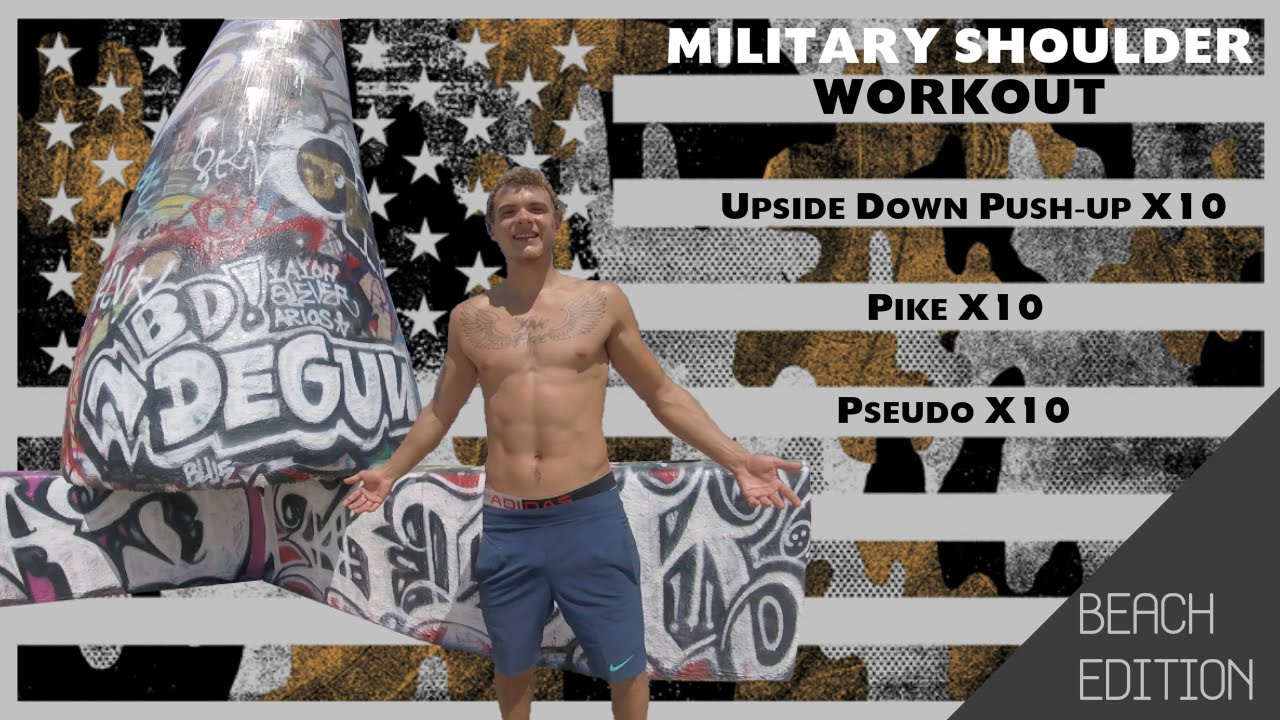 MILITARY SHOULDER WORKOUT *ADVANCED* - YouTube