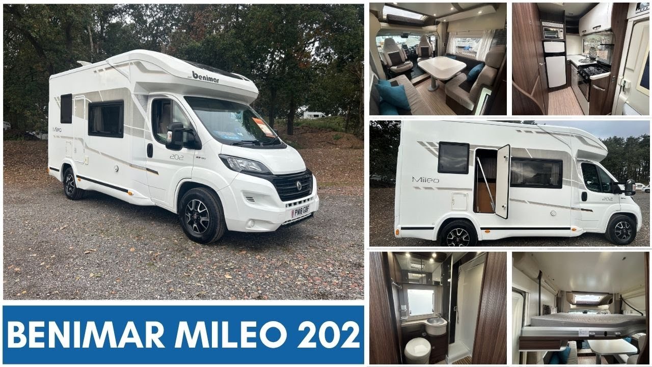 4 Berth Motorhome For Sale In Doncaster - Benimar Mileo 202 - Yorkshire ...