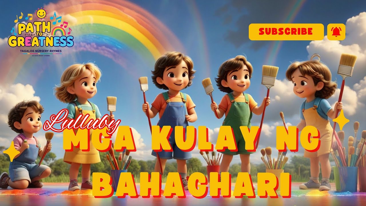 Mga Kulay ng Bahaghari | Tagalog Educational Song for Kids - YouTube