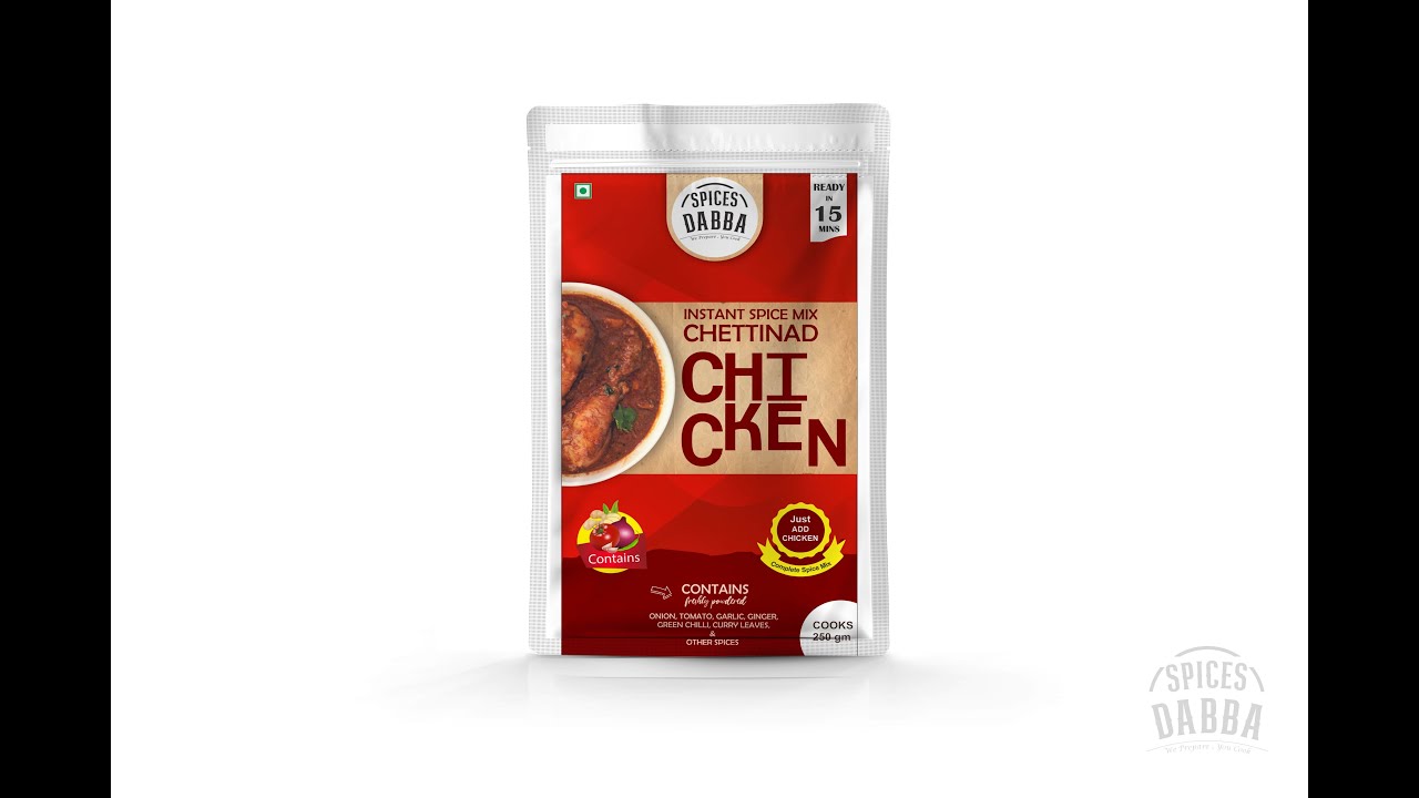 SPICES DABBA | INSTANT CHICKEN SPICE MIX | READY IN 15 MINS | ALL IN ...