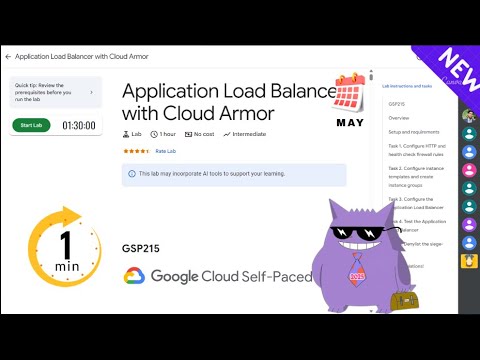 Application Load Balancer with Cloud Armor | #2025 | #GSP215 |#qwiklabs ...