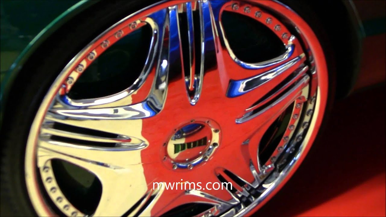 Chevy impala ss on 24" dub cream floaters stuntfest atlanta 2k13 - YouTube