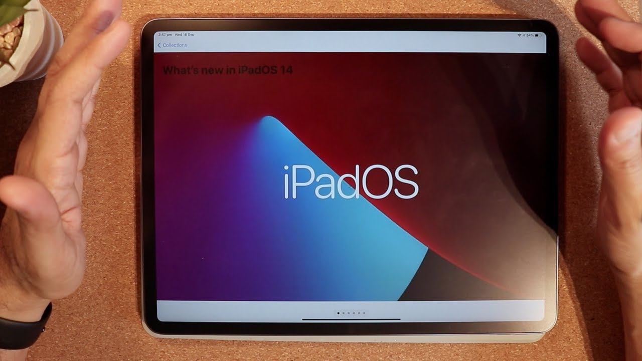 iPadOS14 install and first view | iOS 14 my views | Review - YouTube