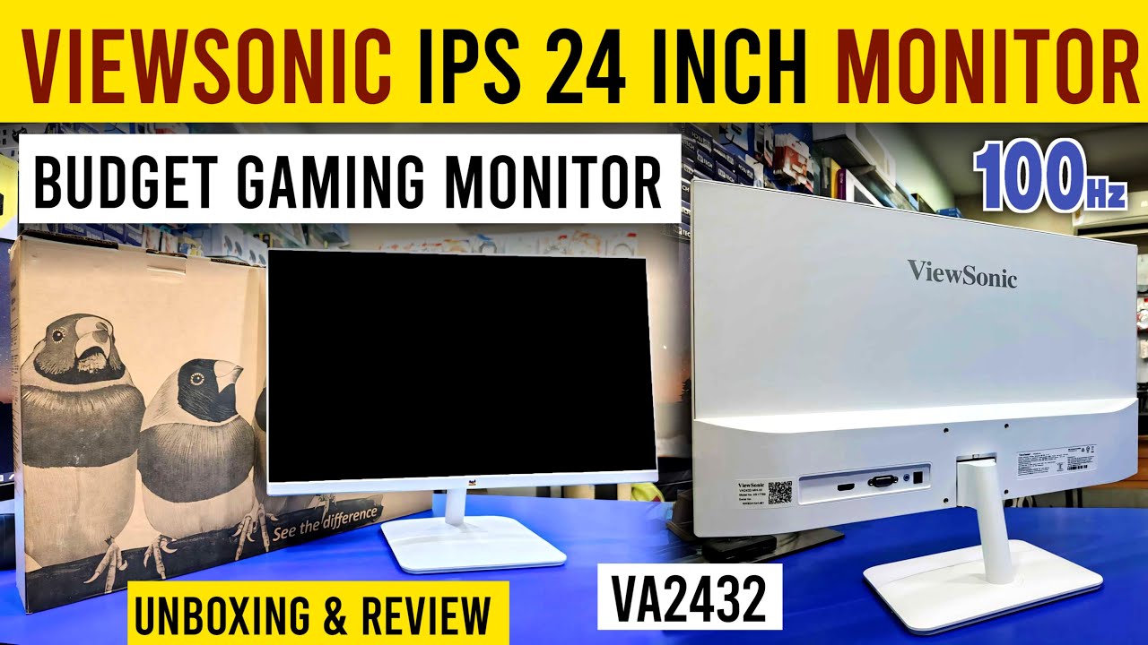 ViewSonic 24" IPS Panel Monitor with Speakers | Budget 100hz Gaming ...