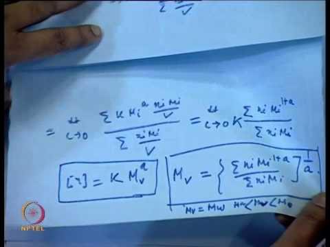 Mod-01 Lec-30 Frictional Properties of Solutions (Contd.) and Determination of Molecular Weight ...