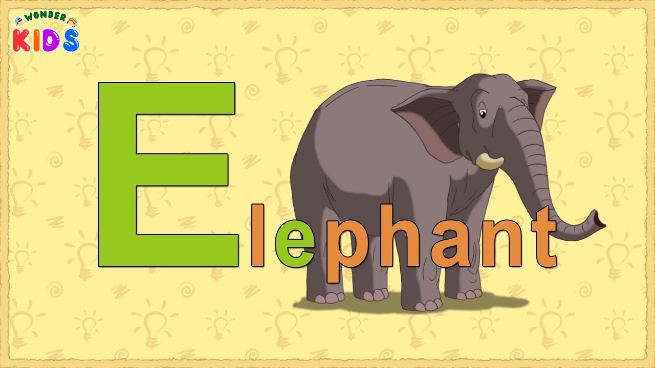 Learn the English Alphabet with Animals (Part 1) | Kids Preschool ABC ...