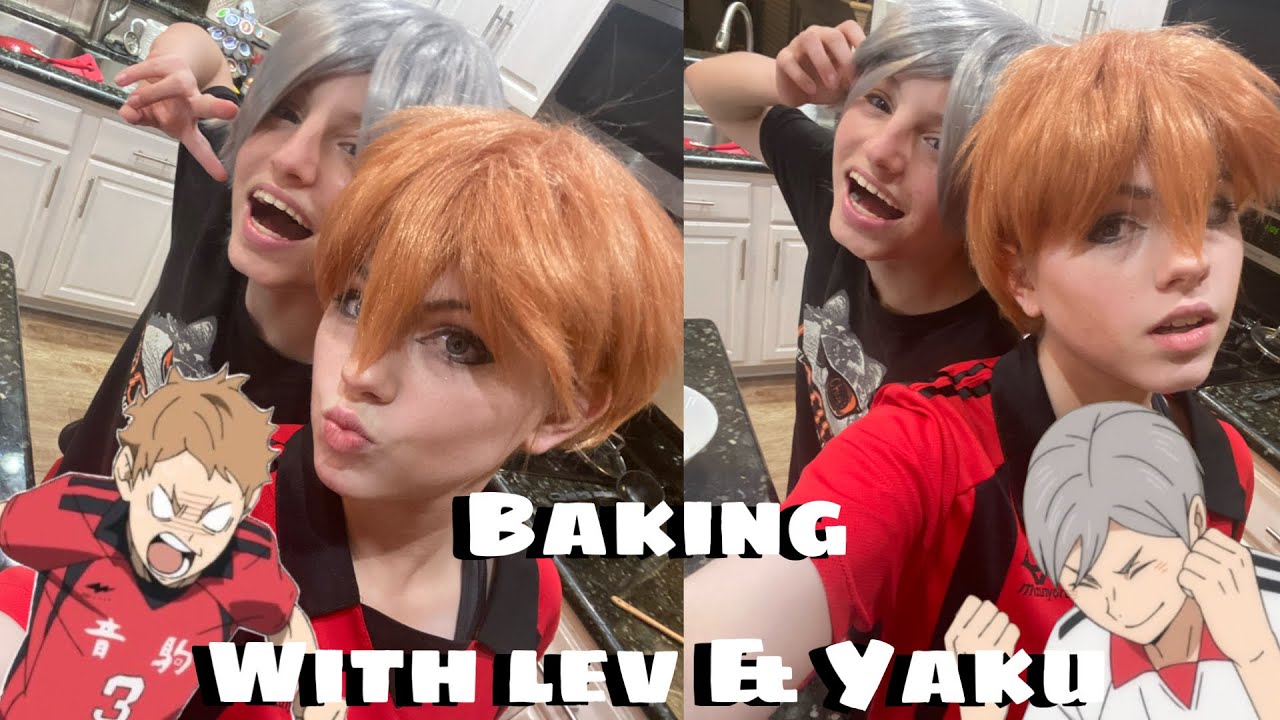 Haikyuu bakes sugar cookies | Haikyuu cosplay baking + Anime con Vlog ...
