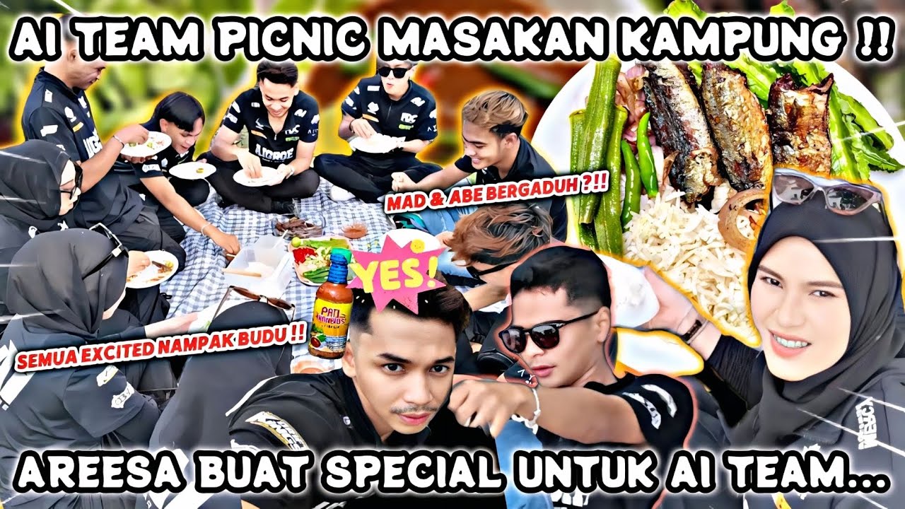PICNIC SINGGANG IKAN REBUS GORENG! 3X TAMBAH! - YouTube