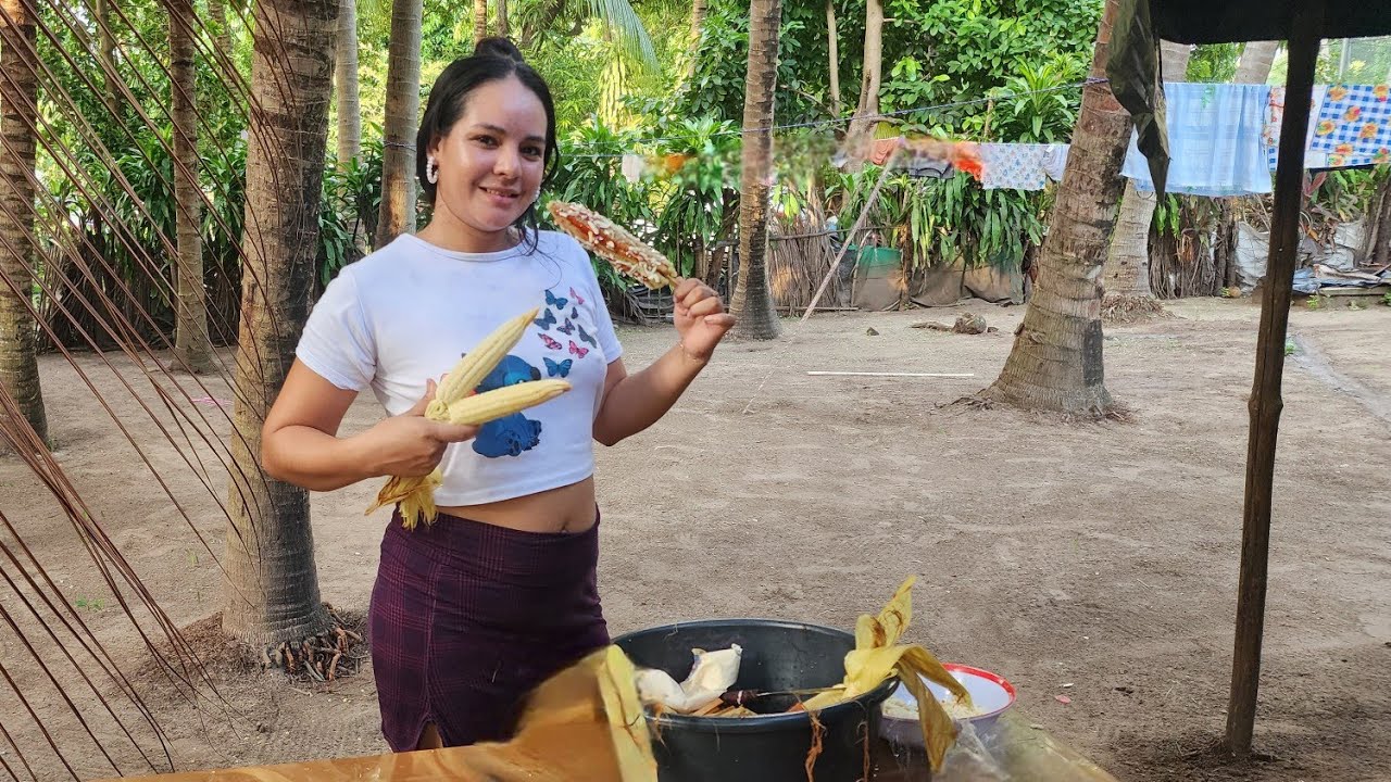 Asi nos quedaron los ricos elotes - YouTube