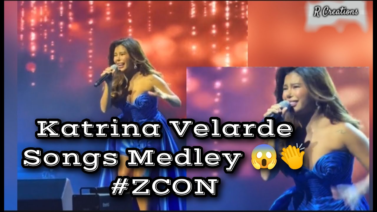 KATRINA VELARDE SONGS MEDLEY - The Gen Z Icons Concert #ZCON - YouTube