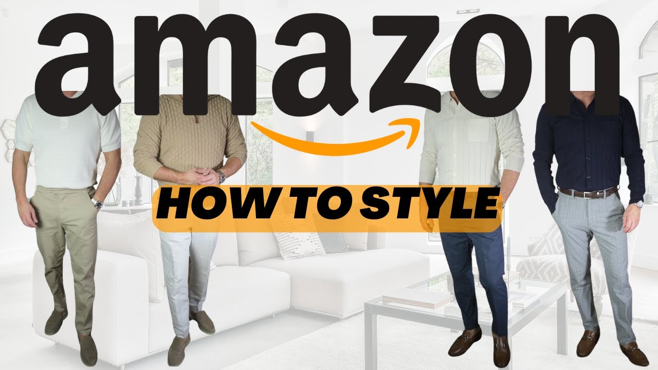How I'm Styling Amazon Fashion | Men's Fashion From Amazon - YouTube