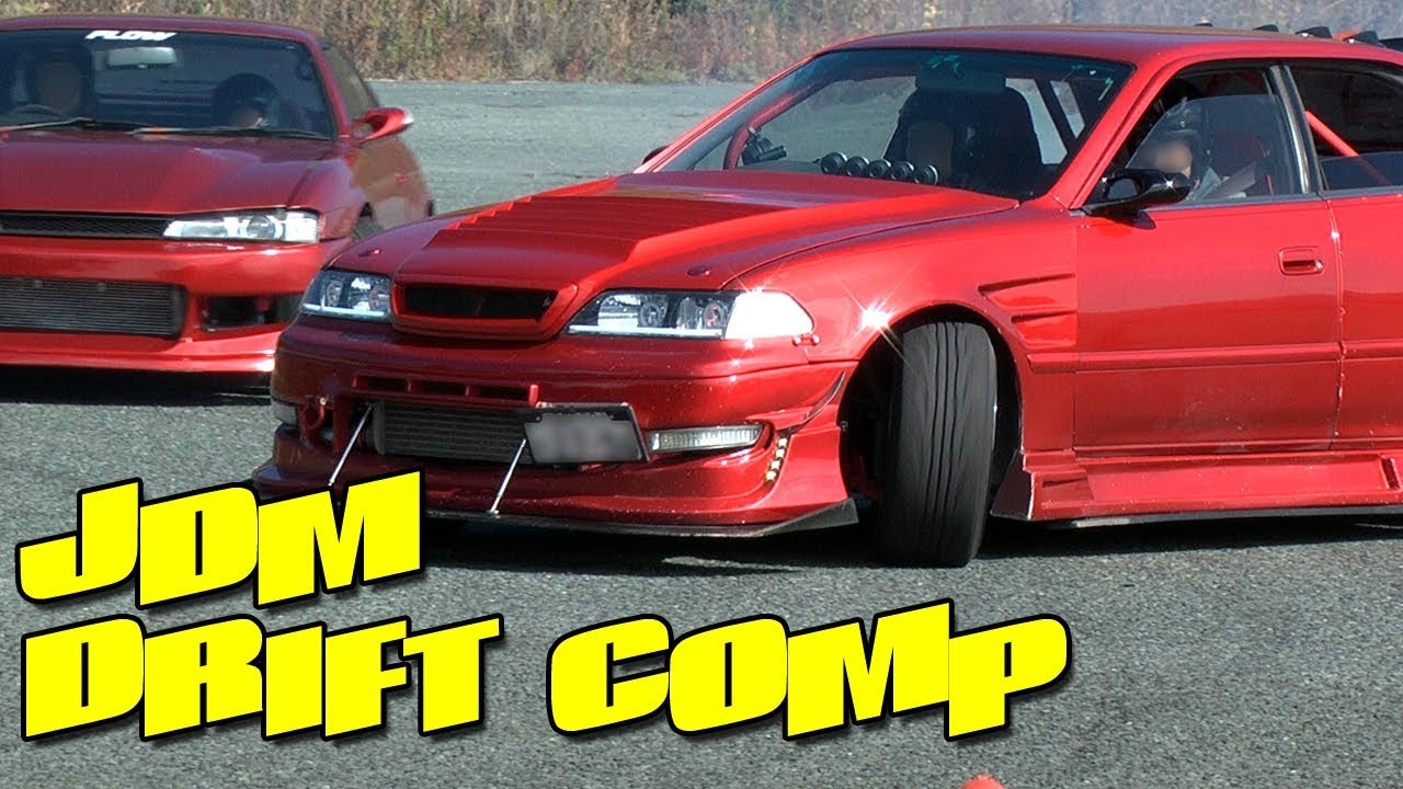 JDM Drift Competition // Garage Wise // Nissan S13 S14 Silvia // C35 ...